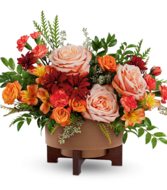 Flowers by Shirley - Autumn/Fall - Copper Celebration Centerpiece